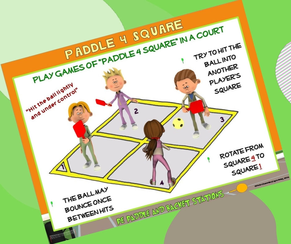 Boosting PE with Striking Games: 10 Racket and Paddle Activities to ...