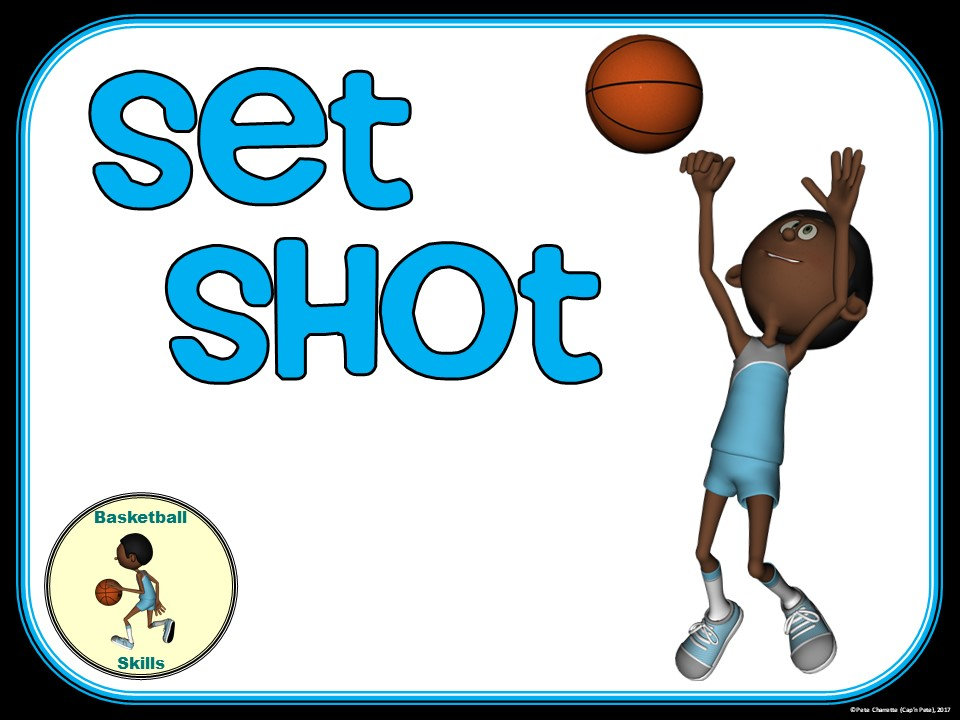 Basketball- Top 10 Skill Visuals- Simple Large Print Design ...