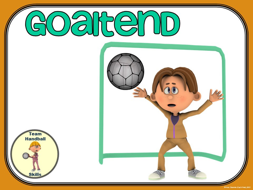 Team Handball- Top 10 Skill Visuals- Simple Large Print Design ...