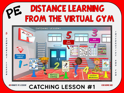 Distance Learning from the Virtual Gym- Catching Lesson #1 ...