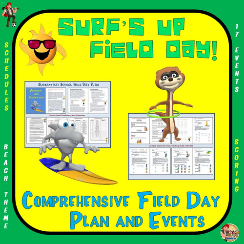 "Surf's Up" Field Day- A Comprehensive Elementary School Field Day Plan ...