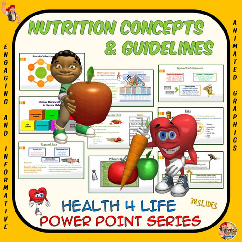 Health 4 Life Power Point Series: Nutrition Concepts and Guidelines ...