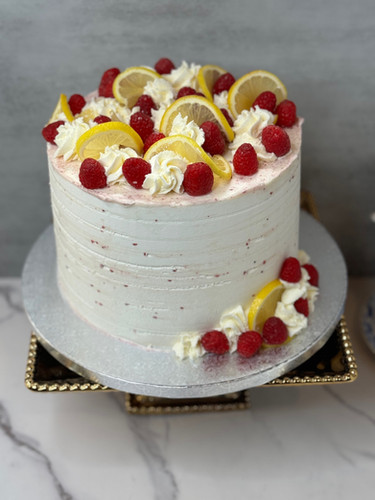Lemon Raspberry Torte | Mariana’s Pâtisserie