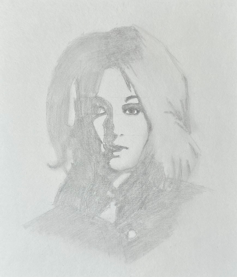 Improving My Drawing Skills by Drawing a Graphite Portrait of Carrie ...