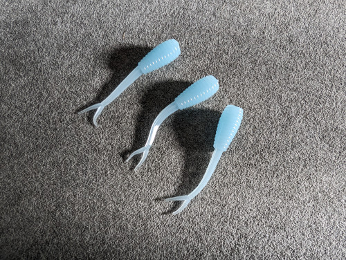 1.5" Split Tail Grub | M&C Fishing Supply