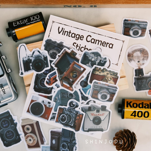 Vintage Camera Sticker | Shinjodu