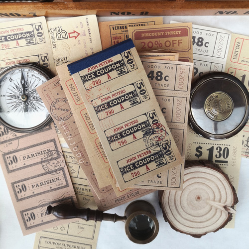 Vintage Ticket Booklet | Shinjodu