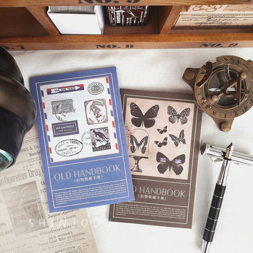 Old Handbook Series Sticker Booklet | Shinjodu