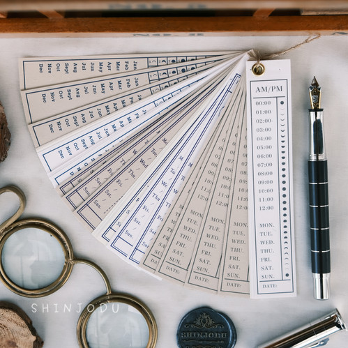 Moon Phases Day Recorder Notepaper | Shinjodu