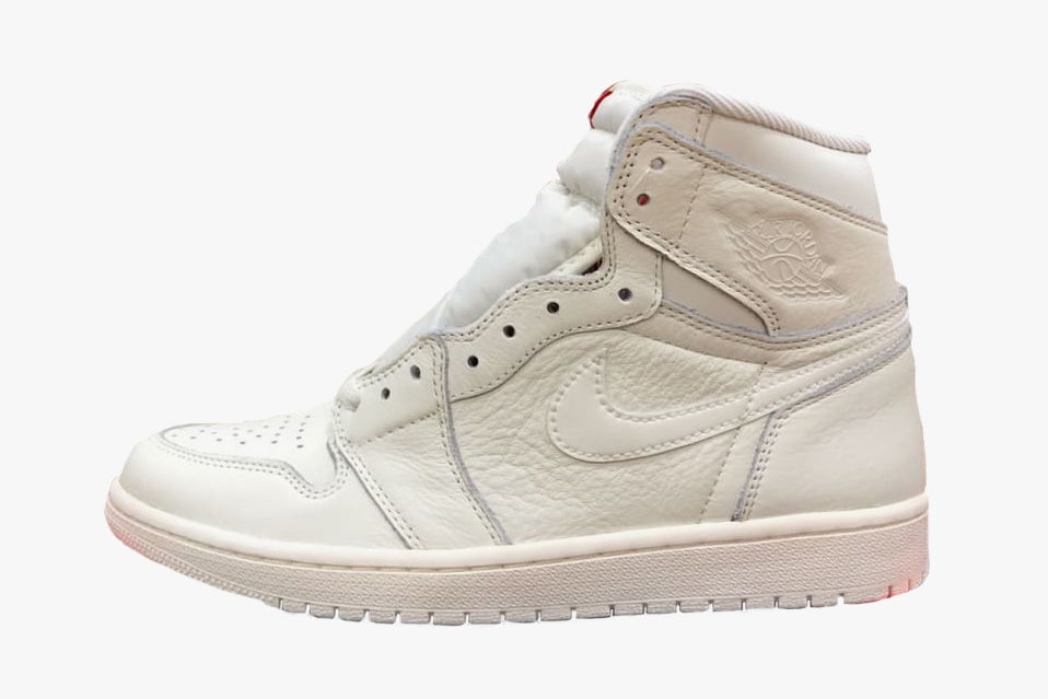 Nike Air Jordan 1 "All White" no Brasil