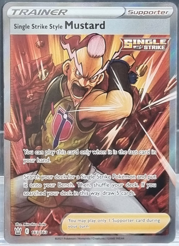 Single Strike Style Mustard - 163/163 | ManChildCollectables