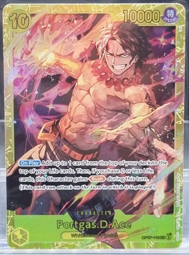 Portgas.D.Ace - OP07-119 SEC | ManChildCollectables