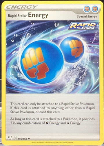 Rapid Strike Energy - 140/163 - (NM-M) | ManChildCollectables