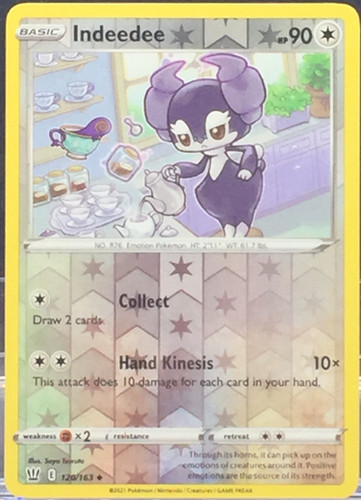 Indeedee - Reverse Holo - 120/163 - (NM-M) | ManChildCollectables