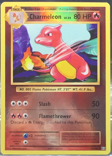 Charmeleon - Reverse Holo - 10/108 - (LP) | ManChildCollectables