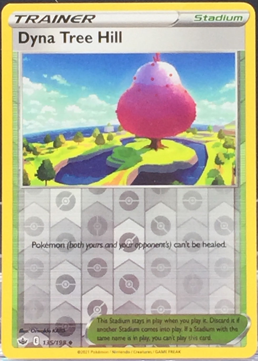 Dyna Tree Hill - Reverse Holo - 135/198 - (NM-M) | ManChildCollectables