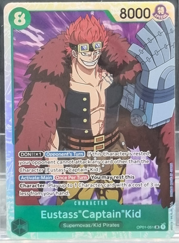 Eustass "Captain" Kid - OP01-051 | ManChildCollectables