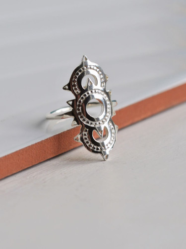 Solaris Mini Triplex Ring | KBJewellery