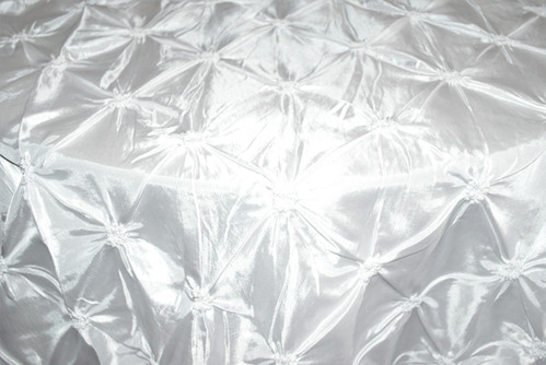 White Pinwheel Taffeta | Special Occasions