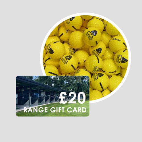 Range Gift Card - £20 Credit | Branston Golf Range