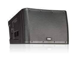 12" 2-way powered (1000w) ABS line array module Black | LifeLike ...