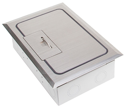 Flush Floor Box - Stainless Steel | LifeLike Atmospheres
