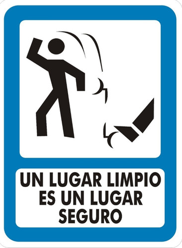 Un lugar limpio es un lugar seguro | AFA Rotulos Tienda