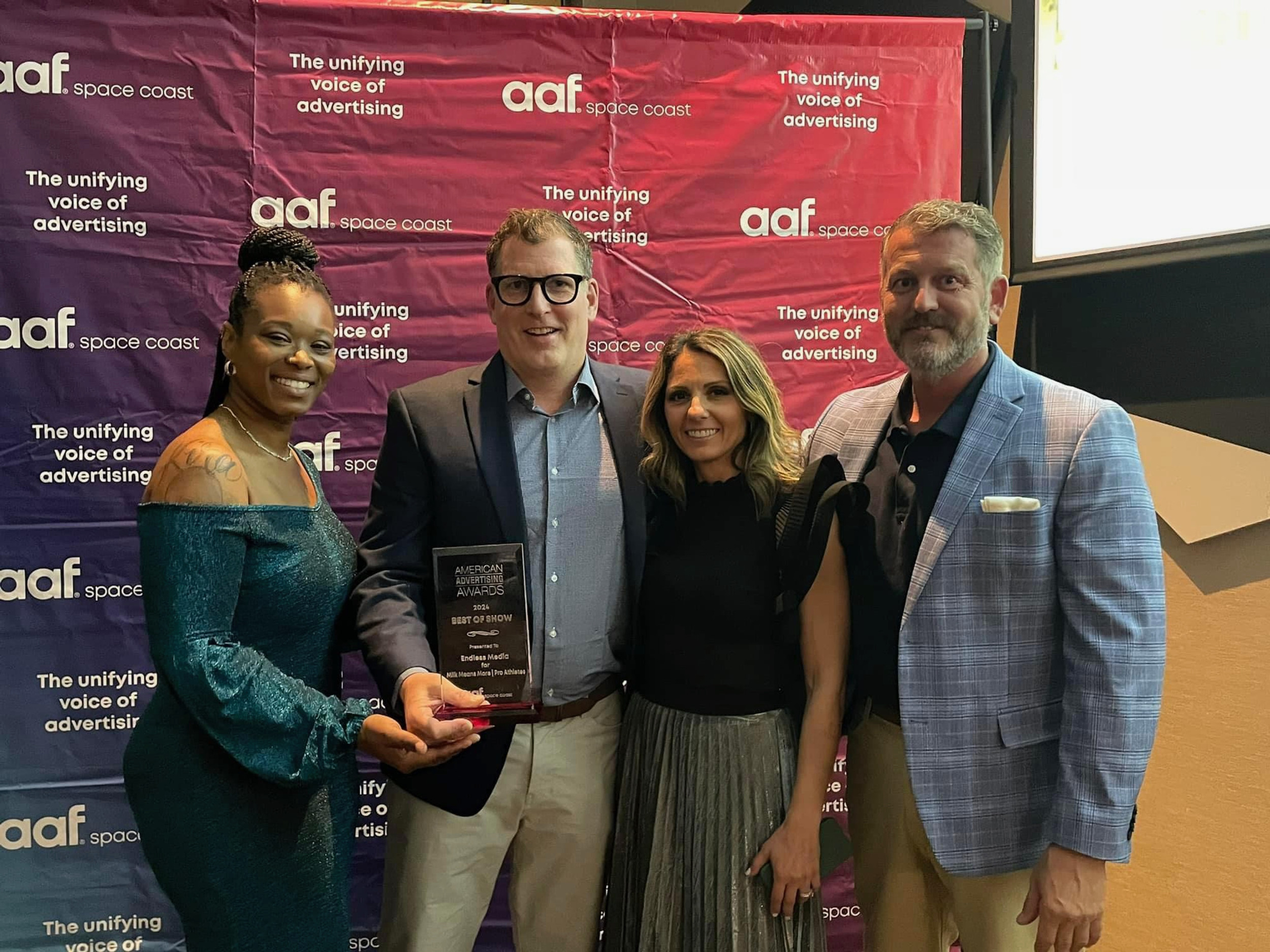 ENDLESS MEDIA "Best In Show" AT AAF SPACE COAST ADDY AWARDS 2024