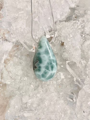 Authentic Larimar Pendants from the Dominican Republic, All Larimar ...