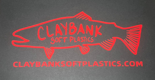 CSP V2 sticker - red | Claybank Soft Plasti