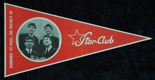 'Star-Club Promotion Pennant' original 60,s from the Star-Club in ...