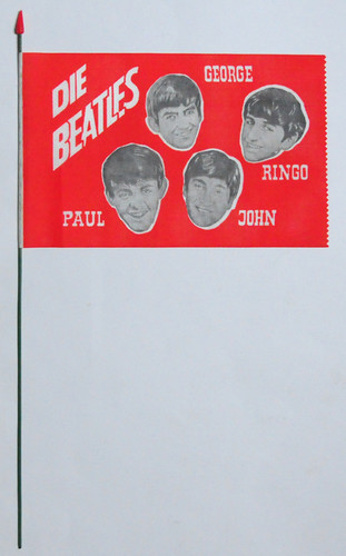 'Flag, Pennant' original Beatles flag Germany 1965 / 65 ...