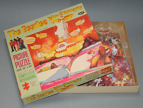 'Puzzle', Made by Jaymar, Titel 'Sea Of Monsters', U.S.A. 1968 ...