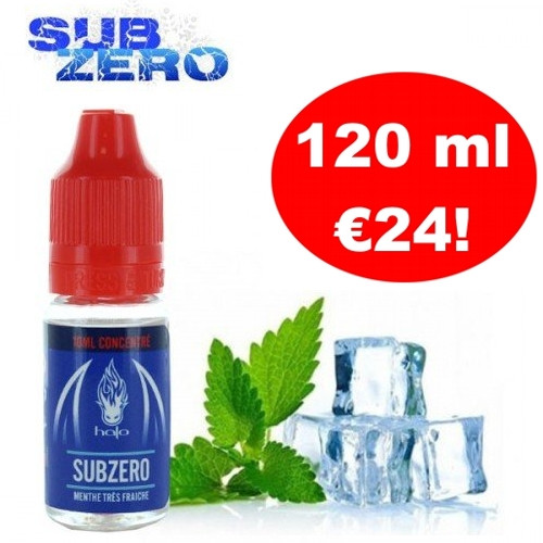 Halo Sub Zero 120 ml DIY Υγρά άτμισης | e-clearance