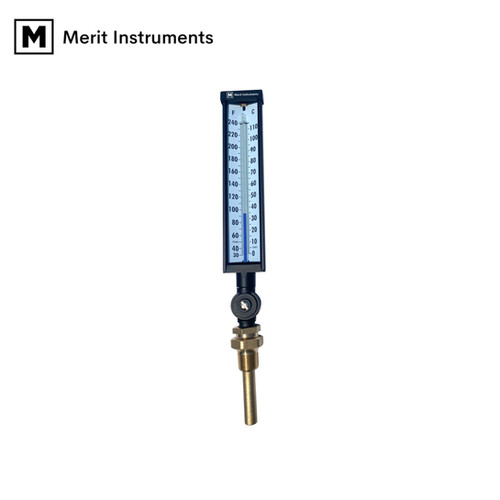 TRD9 Series Industrial Liquid-in-Glass Thermometer | Merit Instruments