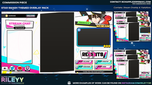 Star Smash Overlay Pack | Rileyy Commissions