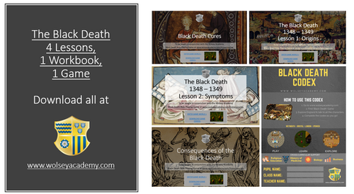 Black Death - 4 Lessons & Game Workbook | wolseyacademy