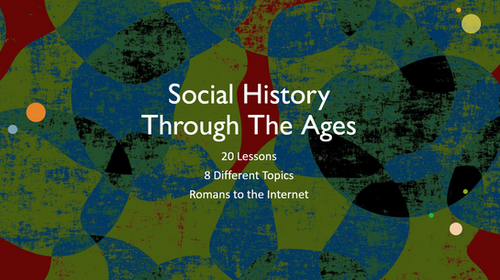 Social History Through Time - 20 Lessons | wolseyacademy