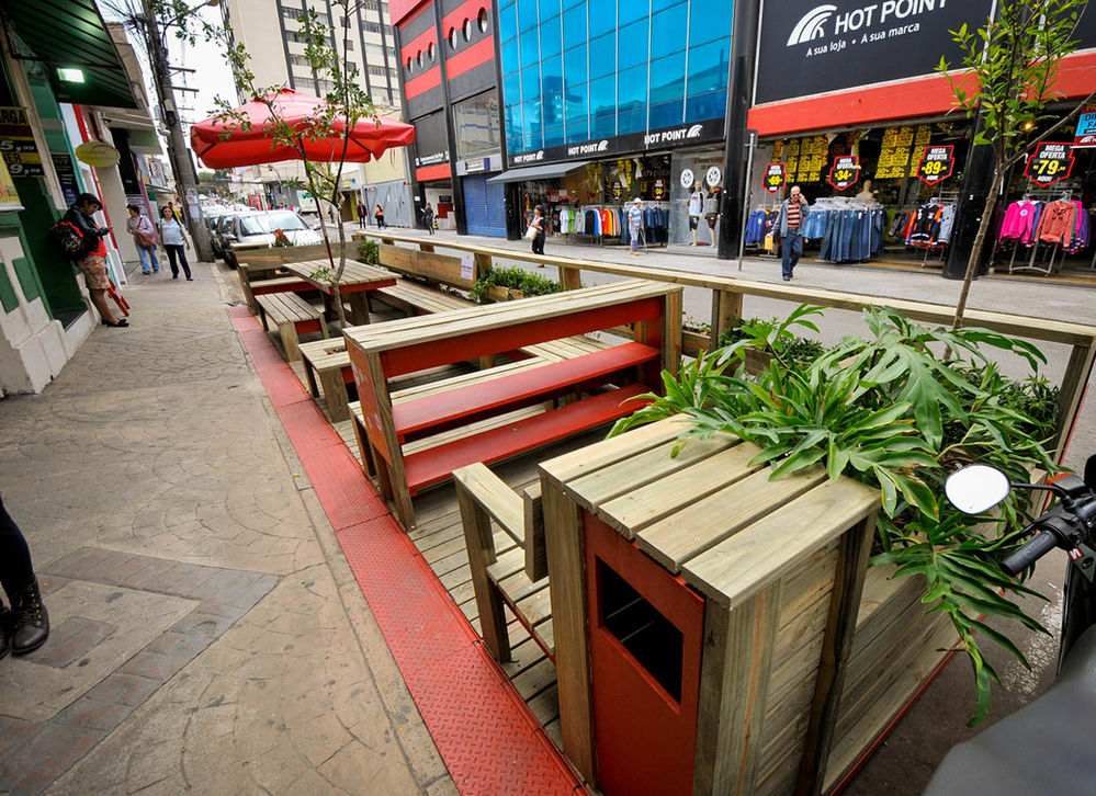 Como surgiram os parklets no Brasil?
