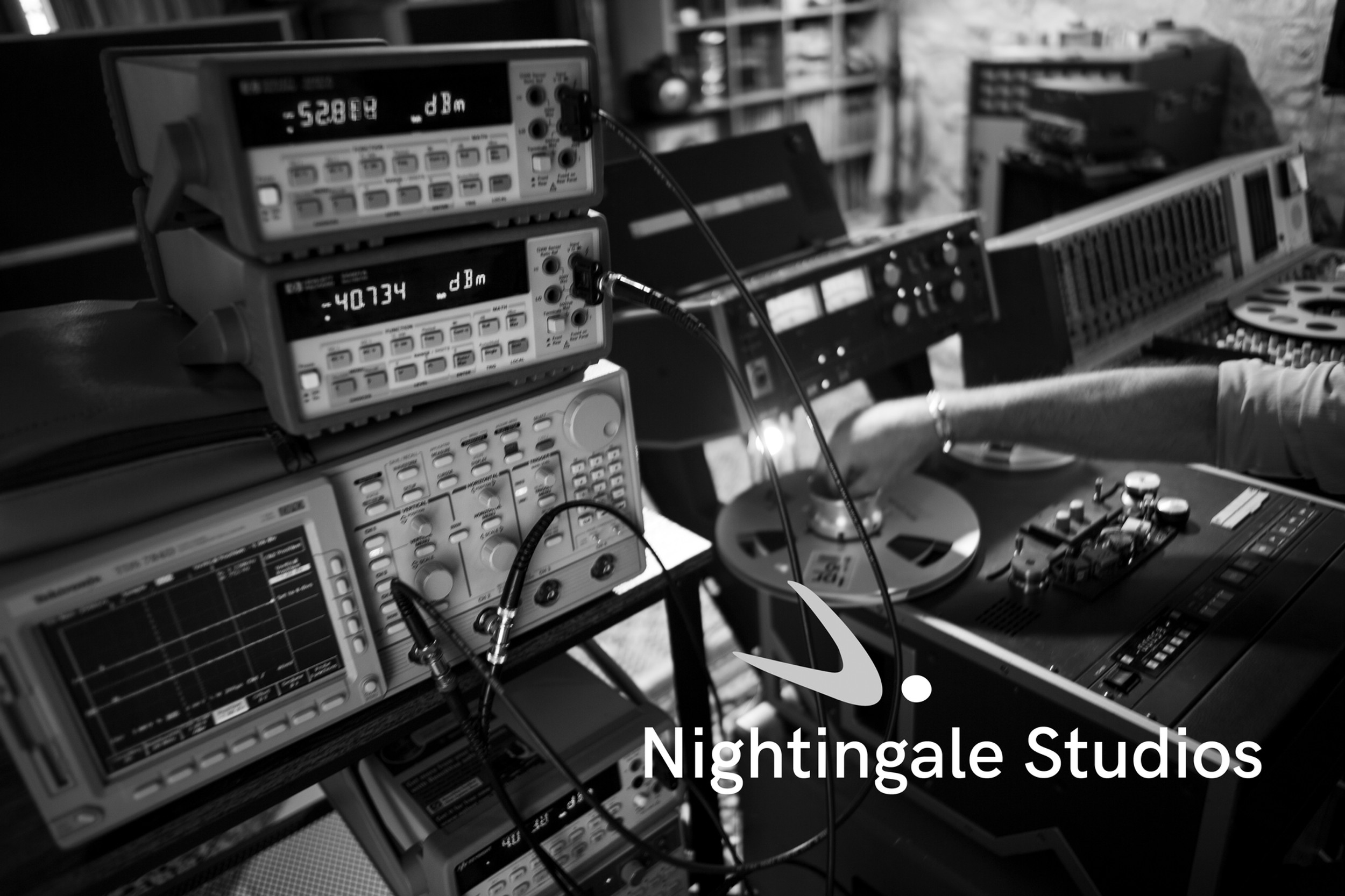 Birdbox Records | Calibrazione registratori a nastro Nightingale Studios