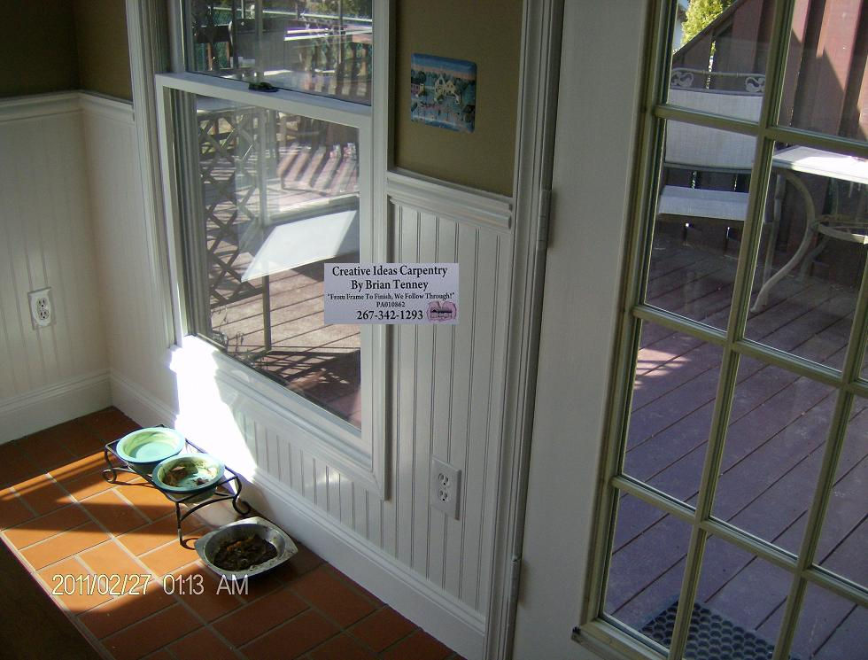 Creative Ideas Carpentry By Brian Tenney, Bead Board, Wainscoting, Trim