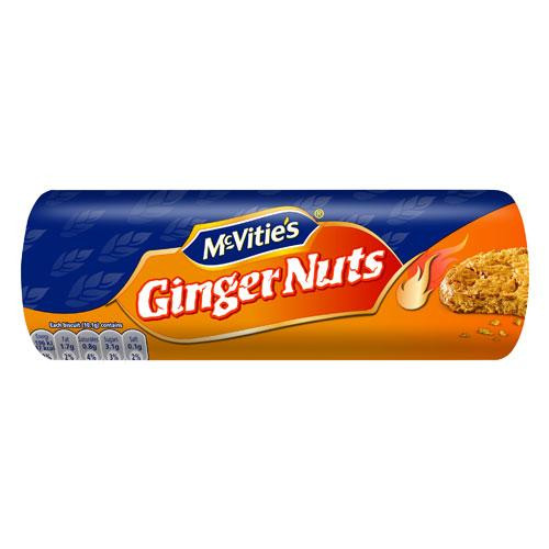 McVities Ginger Nut Biscuits 24x250g ALYN5855 | Millbrook