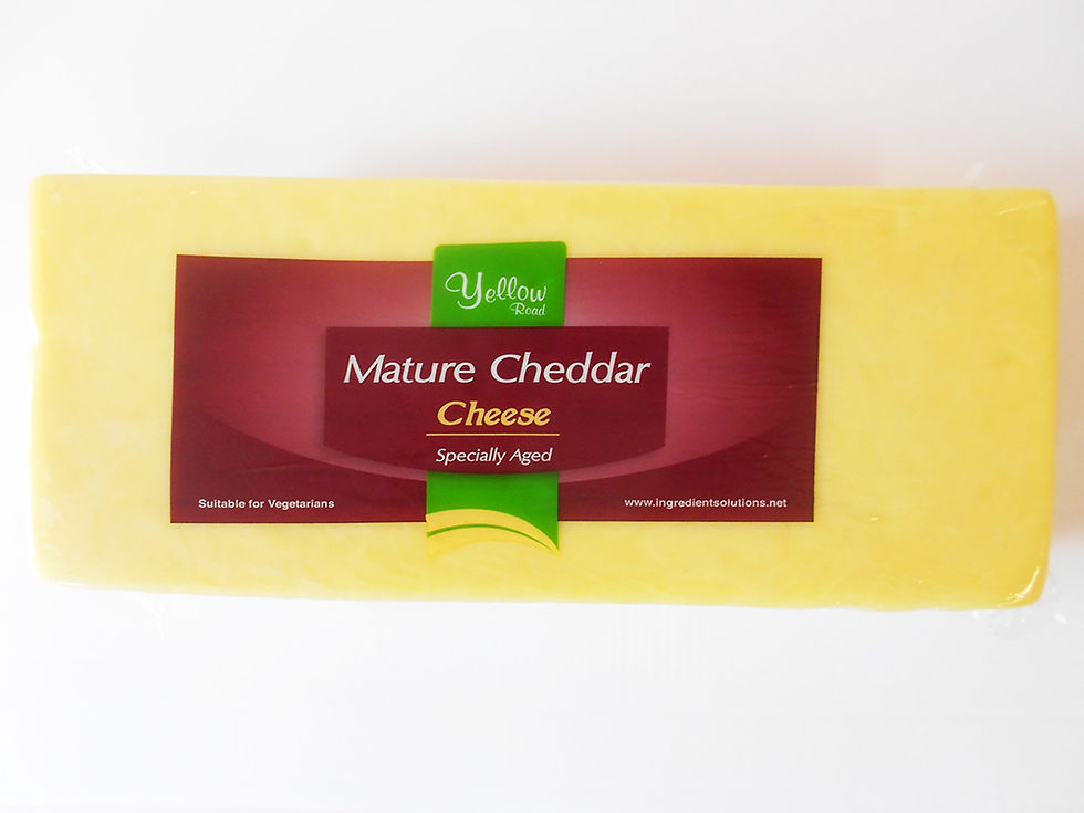 White Cheddar Cheese Block 2kg CING5005 | Millbrook