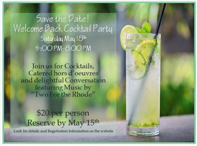 Welcome Back Cocktail Party | Bristol Yacht Club