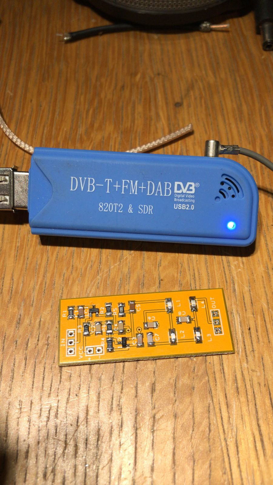 Pan-adapter V1.0 without the SDR Dongle | Ronnies Radios