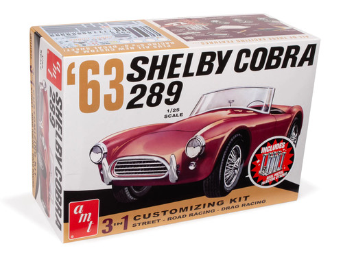 AMT 1/25 Shelby Cobra 289 Plastic Model Kit | Fullbore Models