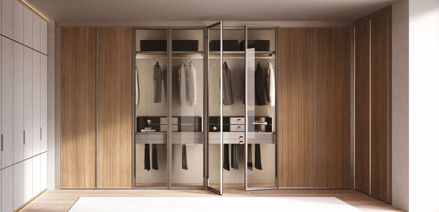Luxury Closets Tailored to Perfection : High-End Italian Design