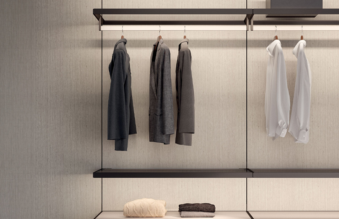 Luxury Closets Tailored to Perfection : High-End Italian Design
