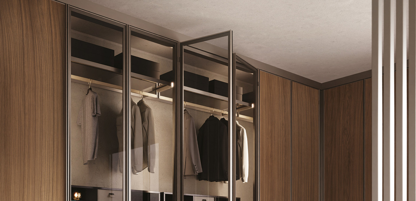 Luxury Closets Tailored to Perfection : High-End Italian Design