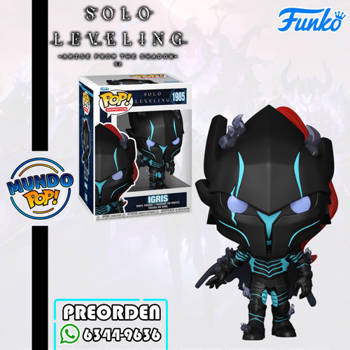 Funko Pop! Animation: Solo Leveling - Igris 1985 | Mundo Pop!